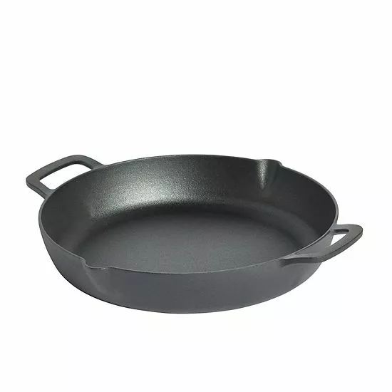 Versatile Food Network™ 13-in. Pre-Seasoned Cast-Iron Skillet for Every ...